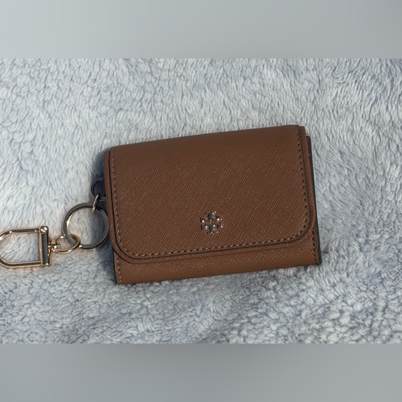 Tory Burch | Accessories | Tory Burch Brown Keychain Wallet | Poshmark